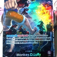 Monkey D Luffy Leader EB02 Alt Art OP05-060 One Piece Proxy - Etsy