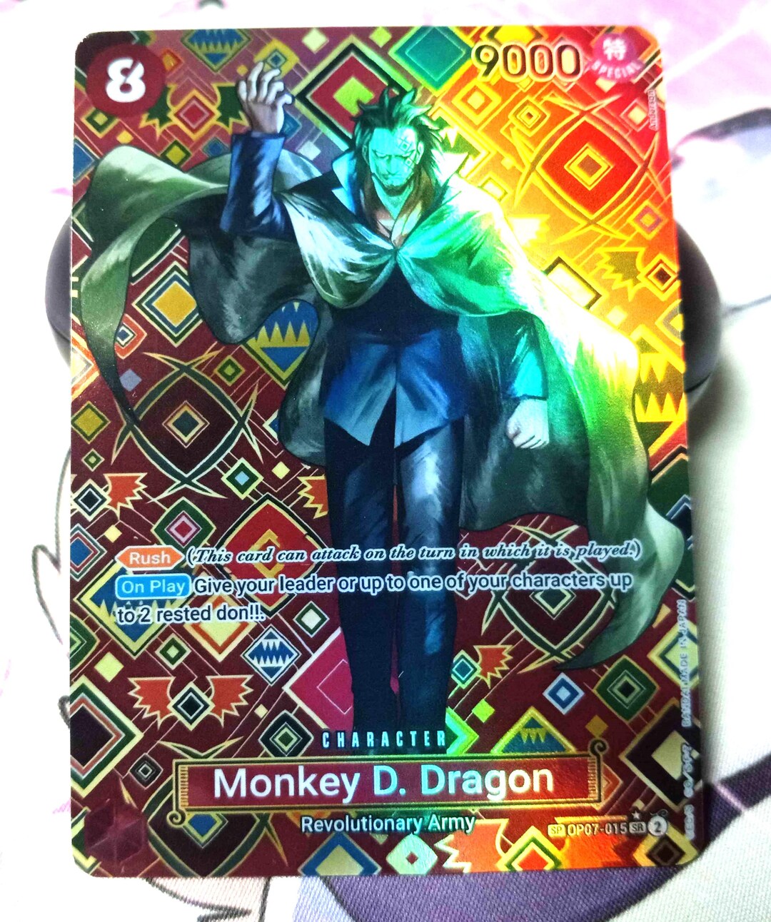 Monkey D Dragon OP07-015 SP Proxy One Piece Card Game - Etsy