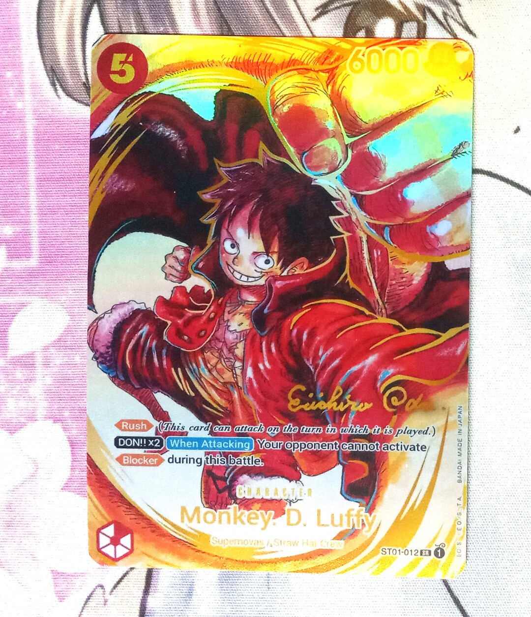 Proxy Monkey D Luffy ST01-012 Alt Signature One Piece - Etsy