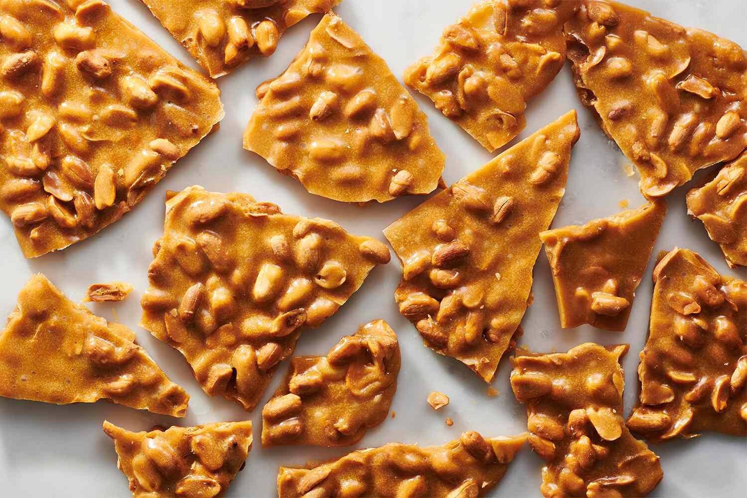 1 Lb. Peanut Brittle, Fresh, Thin and Homemade, Made to Order, Old ...