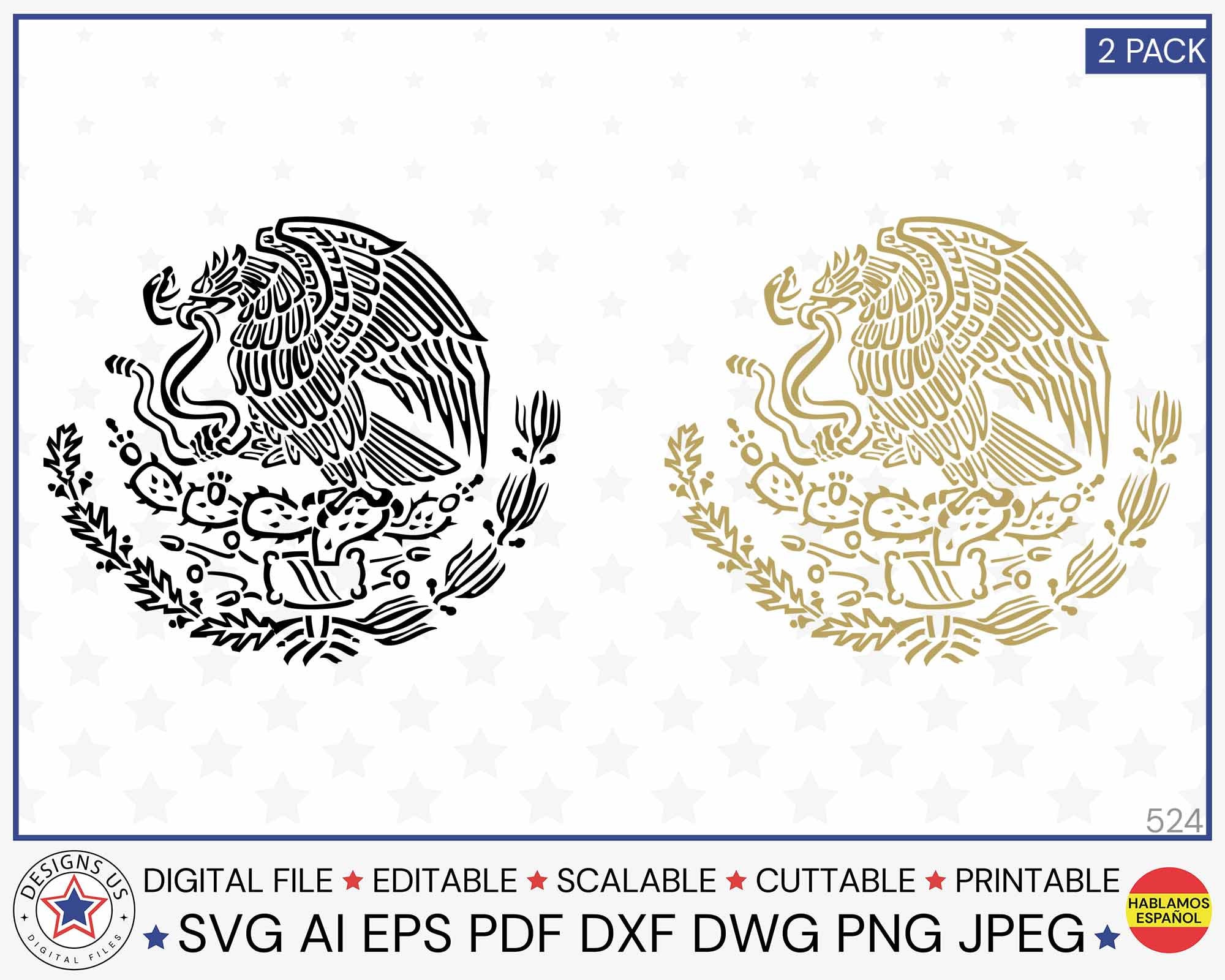 Mexican Coat of Arms Outline svg Mexican eagle svg Mexico png dxf Mexico Frame svg Mexican Seal ...