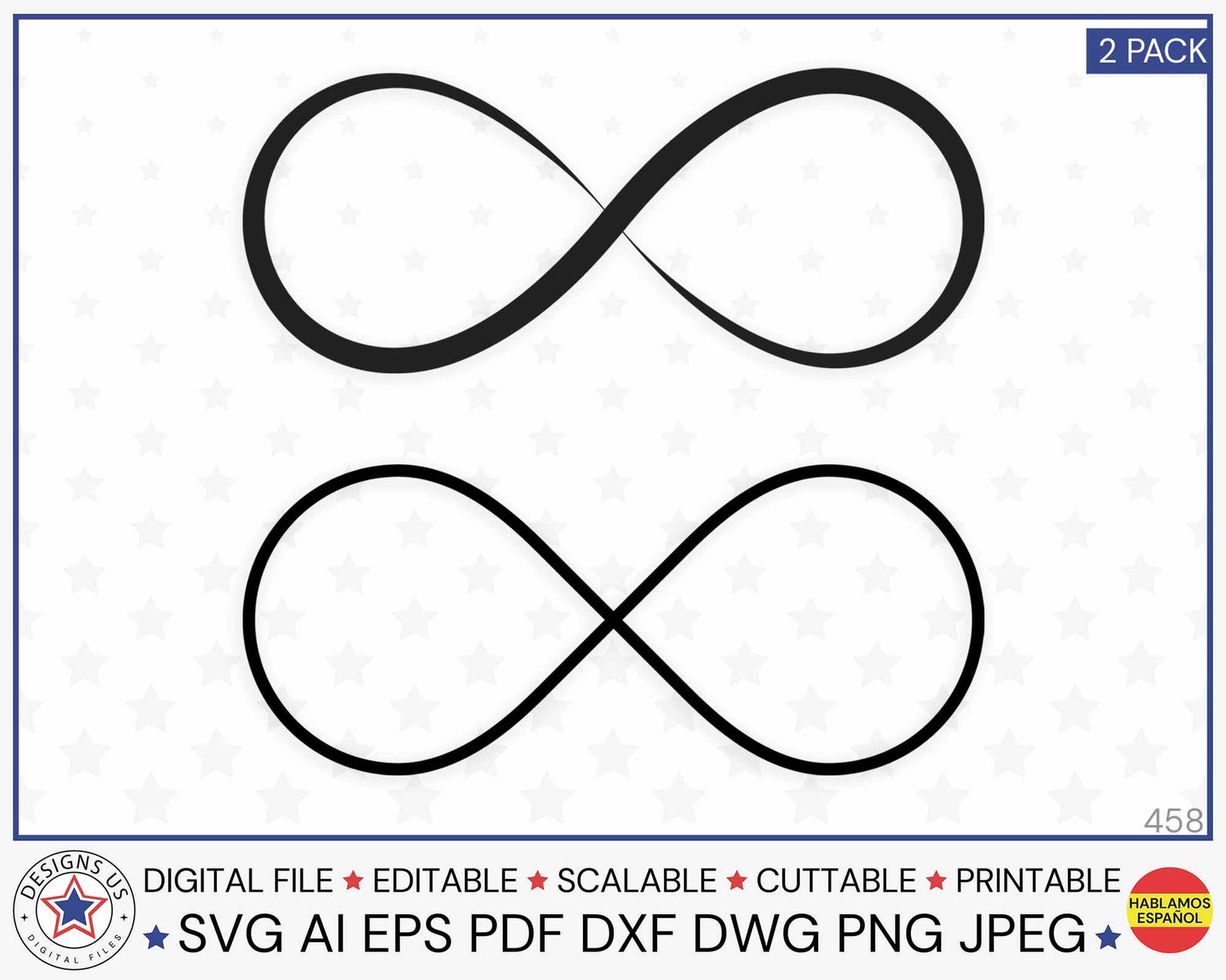 2 INFINITY Signs SVG Infinity Svg Infinity Symbol Svg Family Love ...
