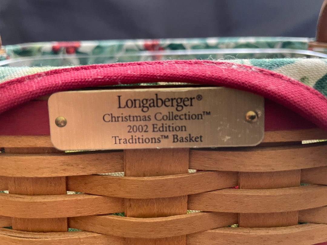 Longaberger Vintage Christmas Collection 2002 Edition Traditional ...
