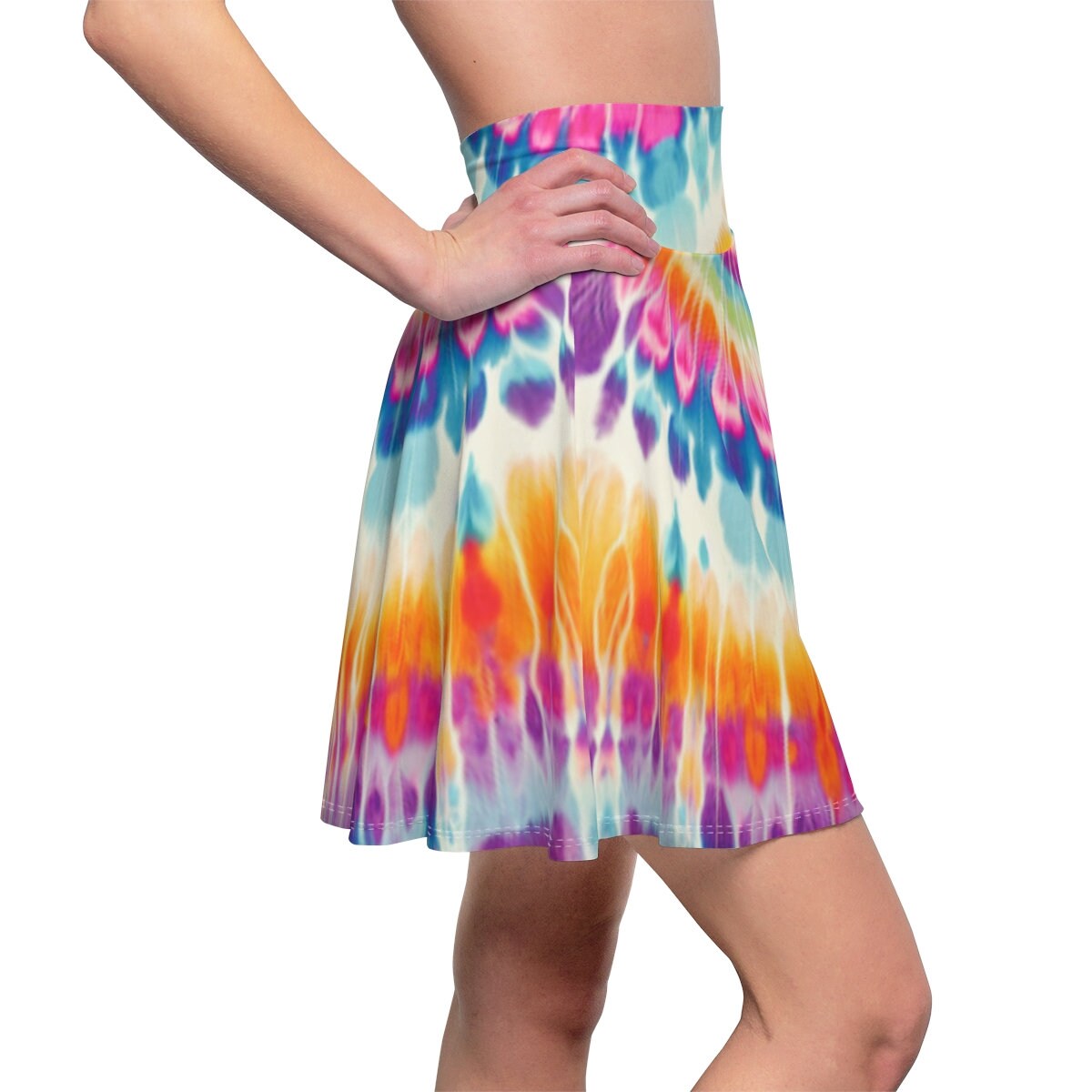 Skater Skirt Fun and Flirty, Marathon Weekend Outfit, Rave Skirt for ...