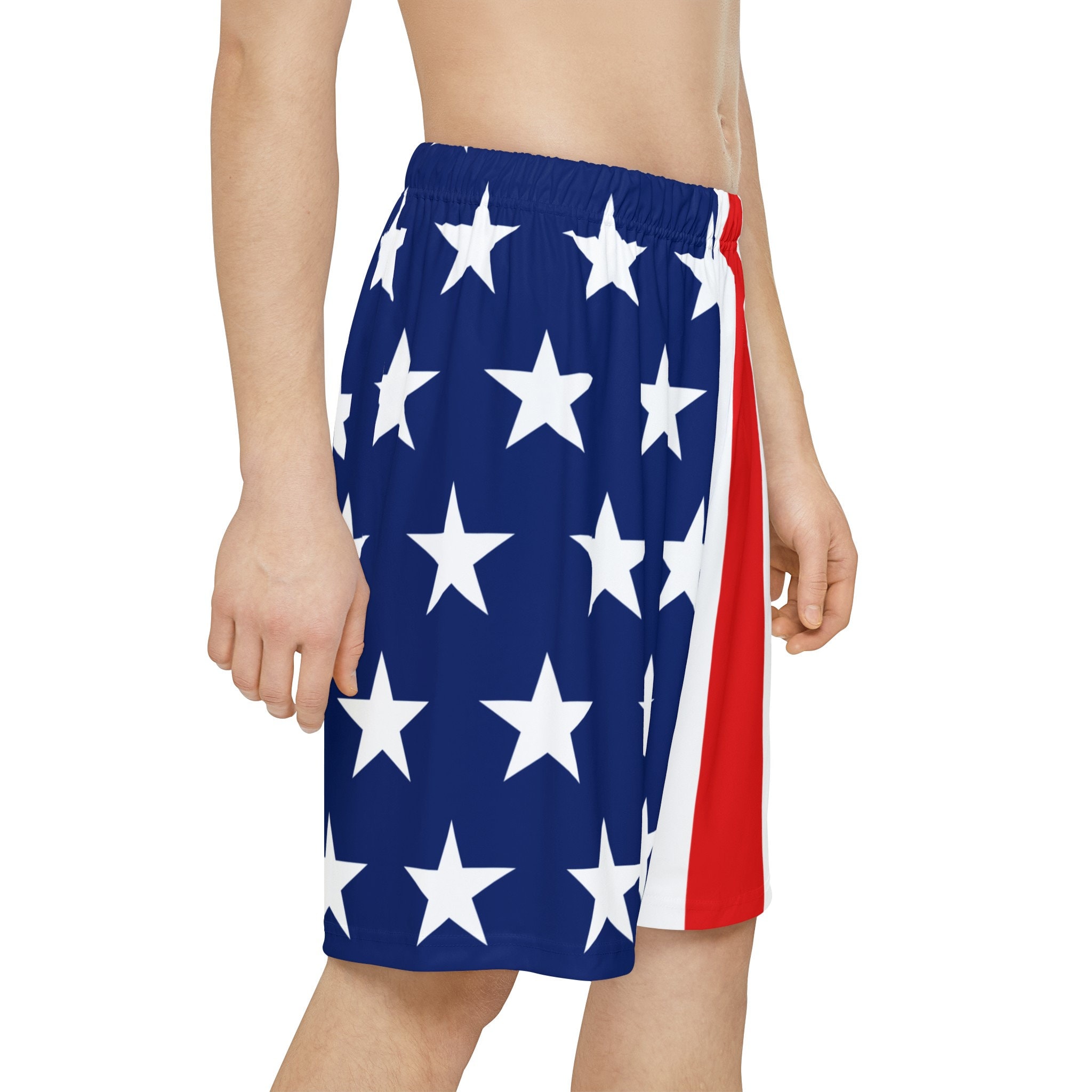 Best Summer Shorts for Men, Stars and Stripes Shorts, Patriotic Clothes ...