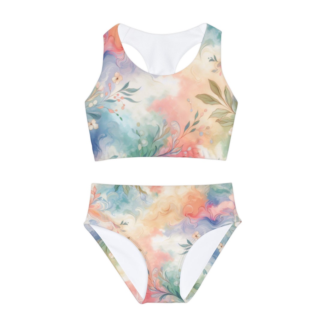 Stylish Two Piece Swimsuits for Girls - Summer Must-have - Etsy