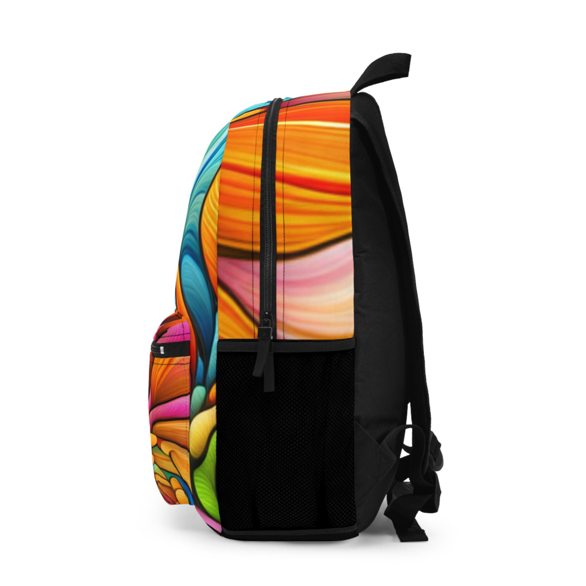 Colorful Backpack for School - Perfect for Students of All Ages - Etsy