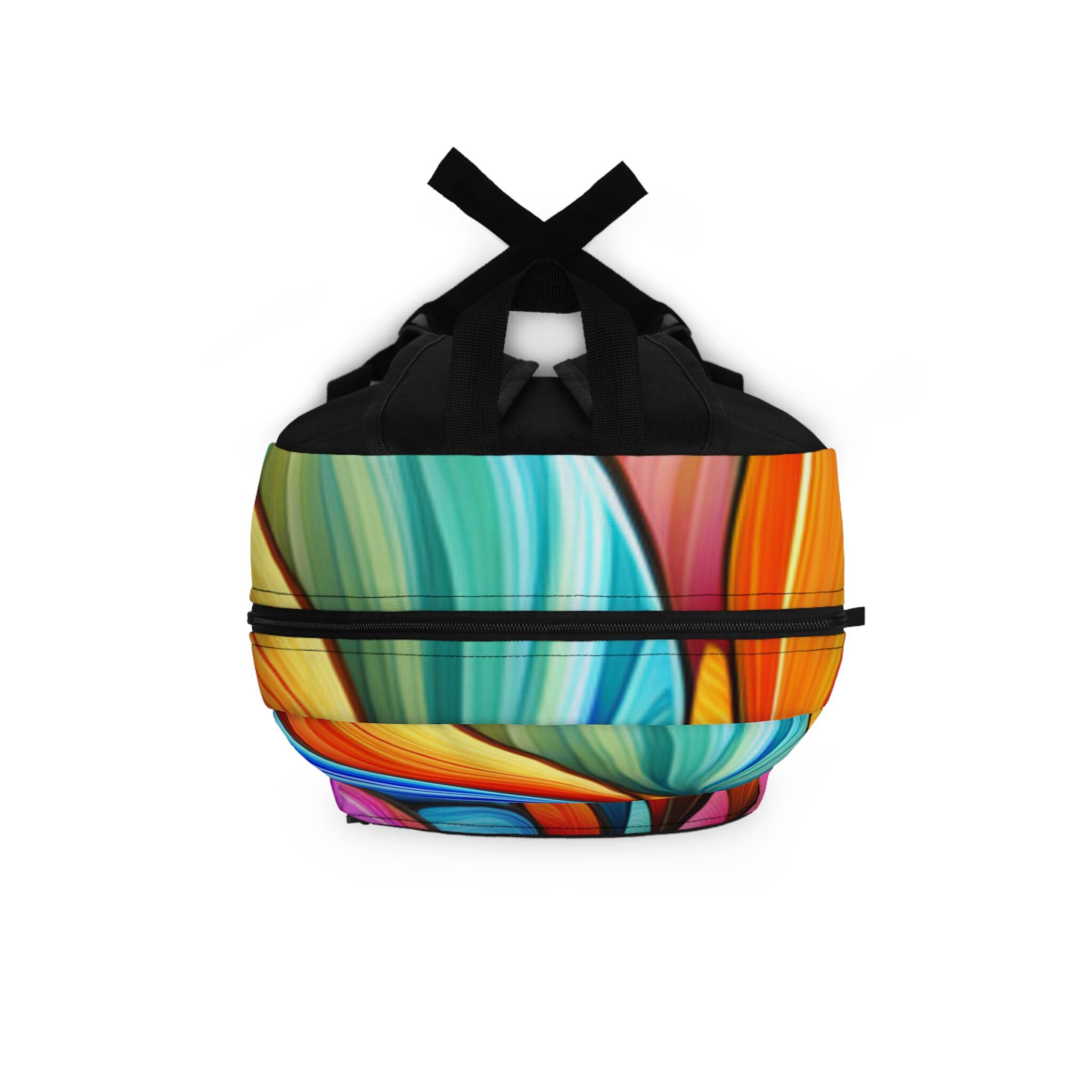 Colorful Backpack for School - Perfect for Students of All Ages - Etsy