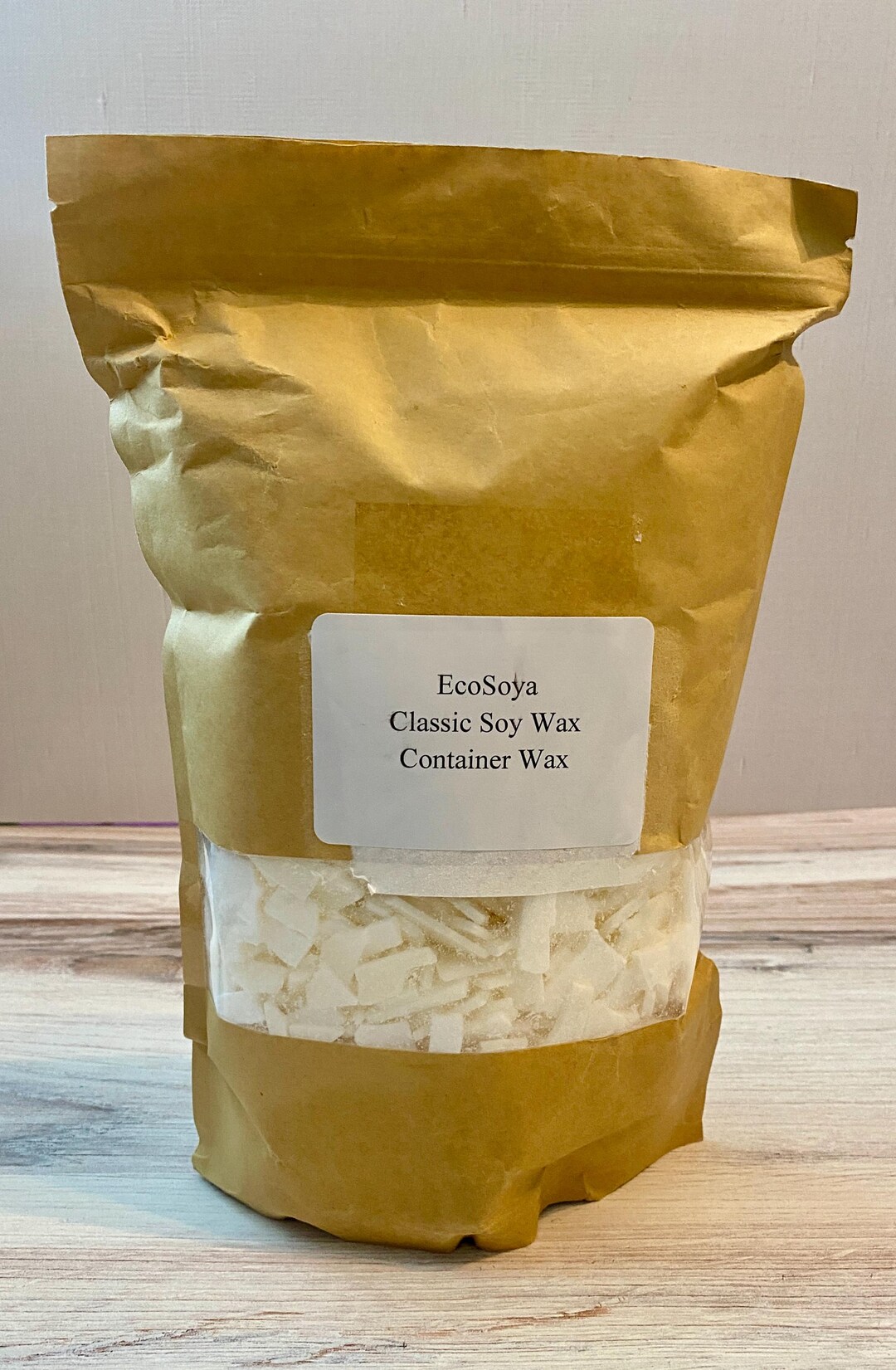 Ecosoya Natural Soy Container Wax - 2 Lbs - Etsy