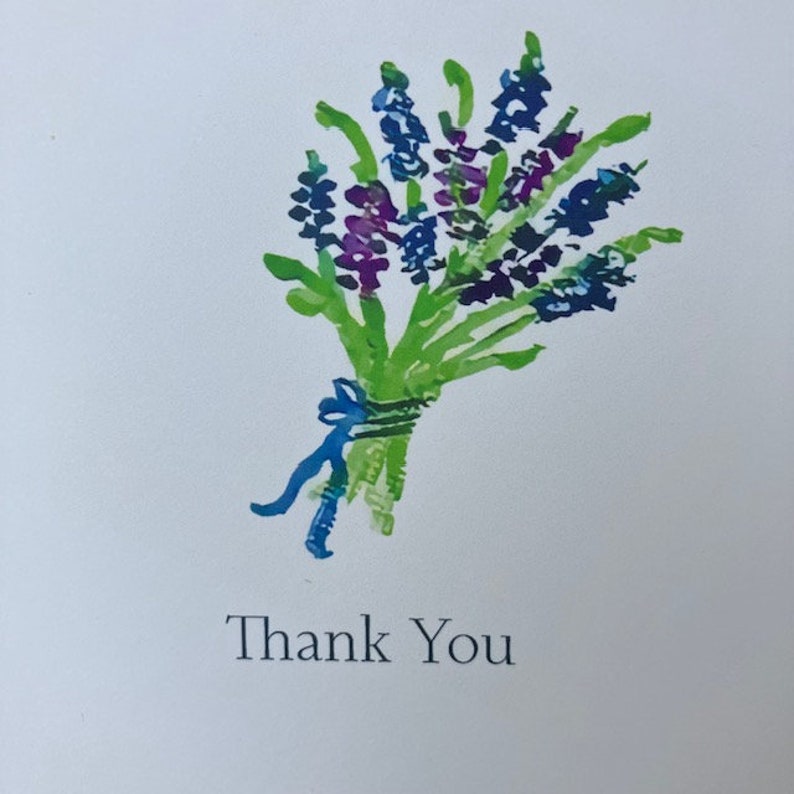 Hand-painted Watercolor THANK YOU Note Cards - Etsy