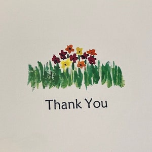 Hand-painted Watercolor THANK YOU Note Cards - Etsy