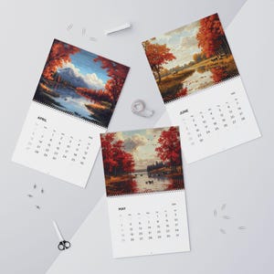 2025 Autumn Wall Calendar, Capturing the Beauty of Fall All Year Long ...