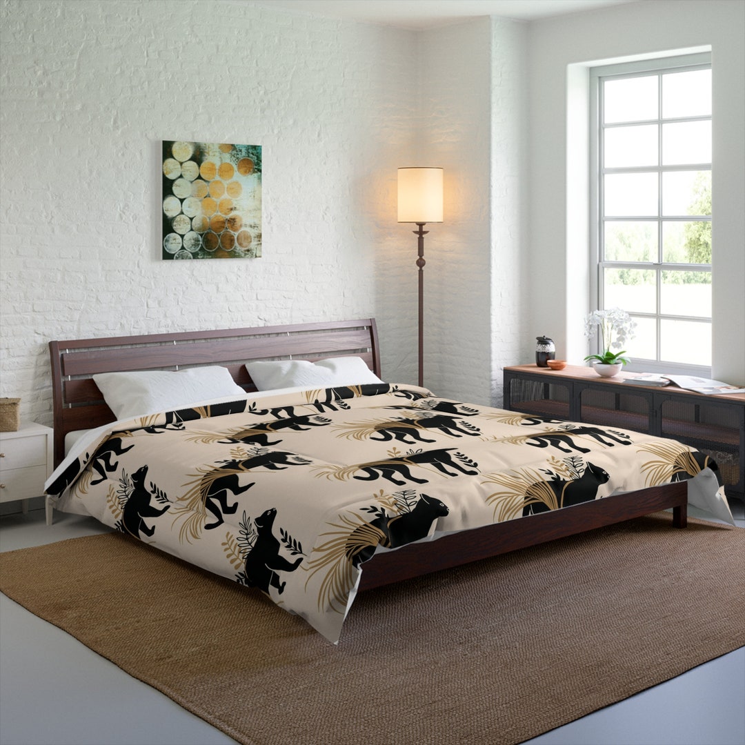 Cat Lovers Comforter, Comforter, XL Full Size Bed, Cat Mom, Blanket ...