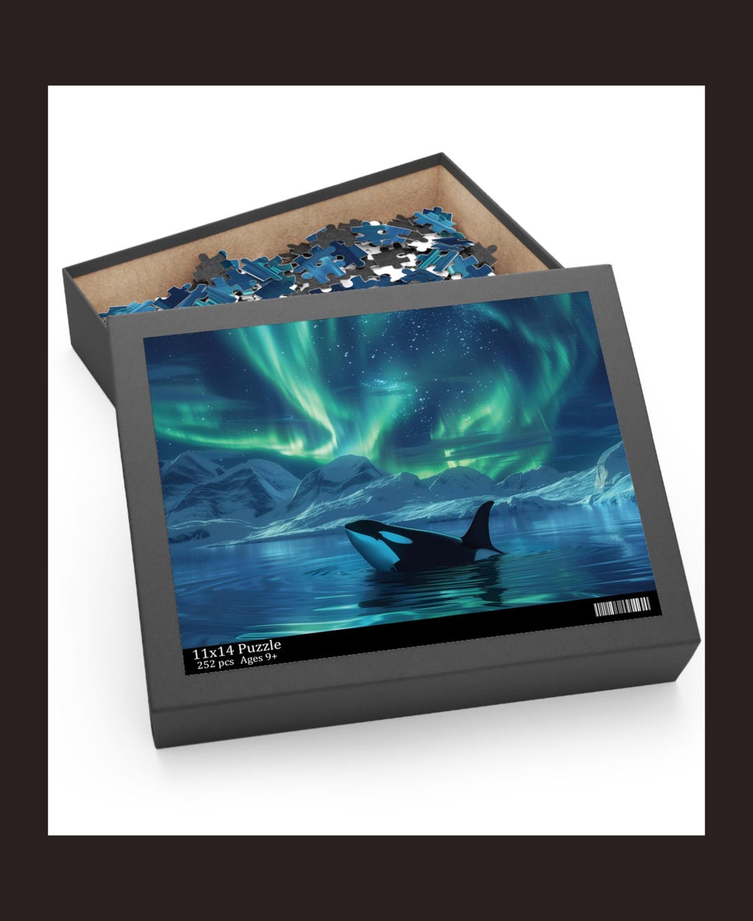 Aurora Borealis Puzzle (500-piece) | Personalized Northern Lights ...
