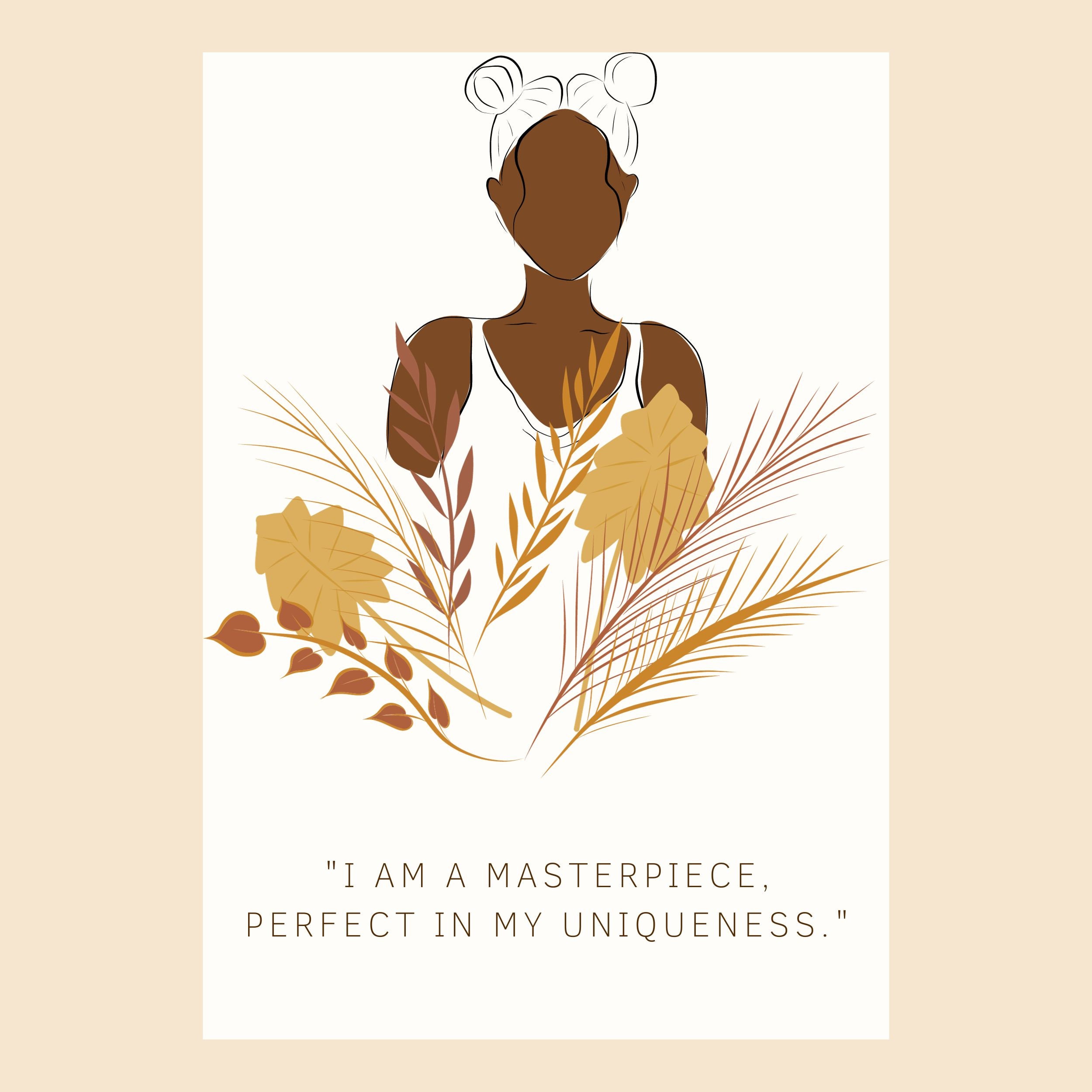 55 Self-love Affirmation Printable Cards Black Girls, Printable ...