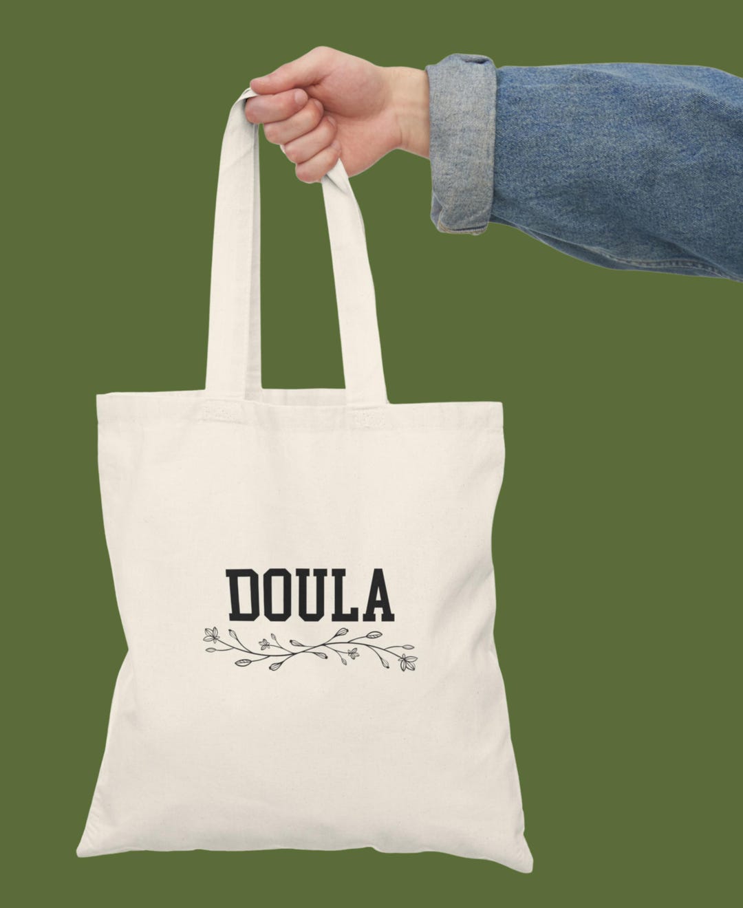 Doula Cotton Tote Bag, Doula Life, Doula Essentials Bag, Sustainable ...