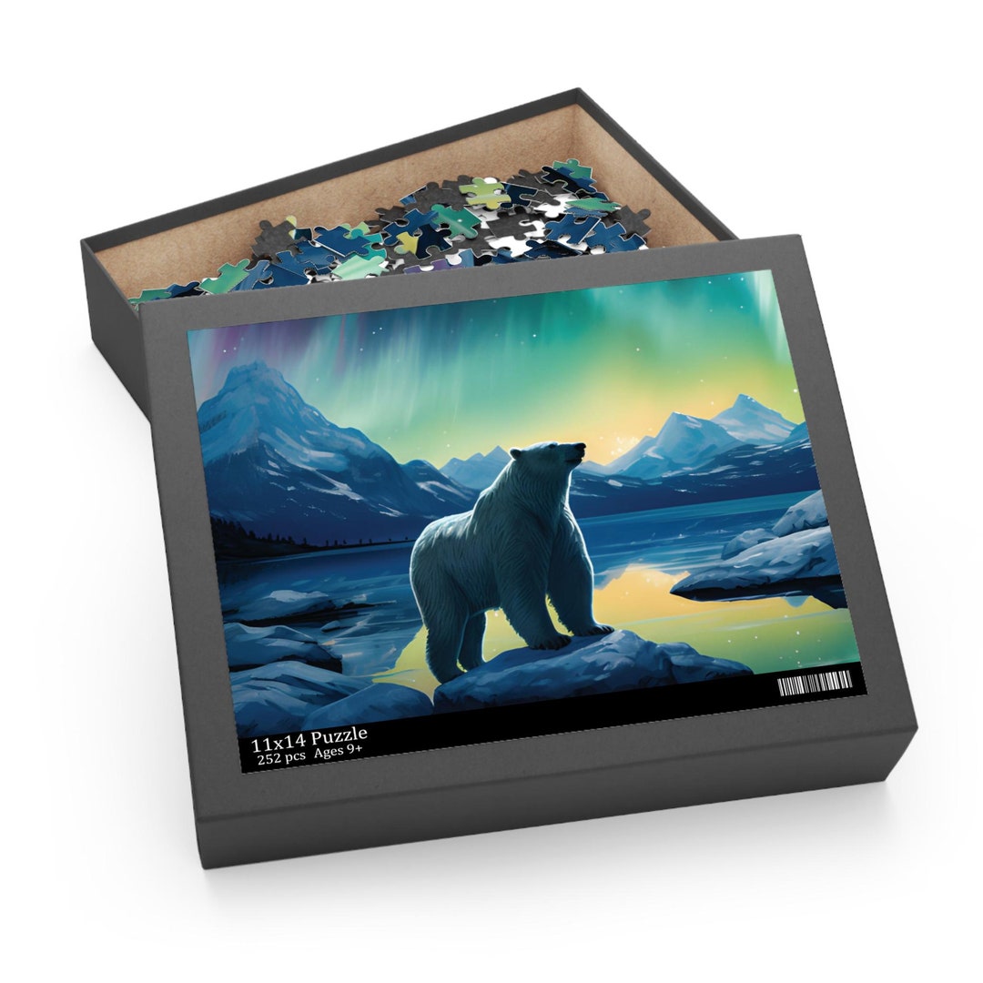 Reconnect With Nature in Puzzle Form, Aurora Borealis Edition ...