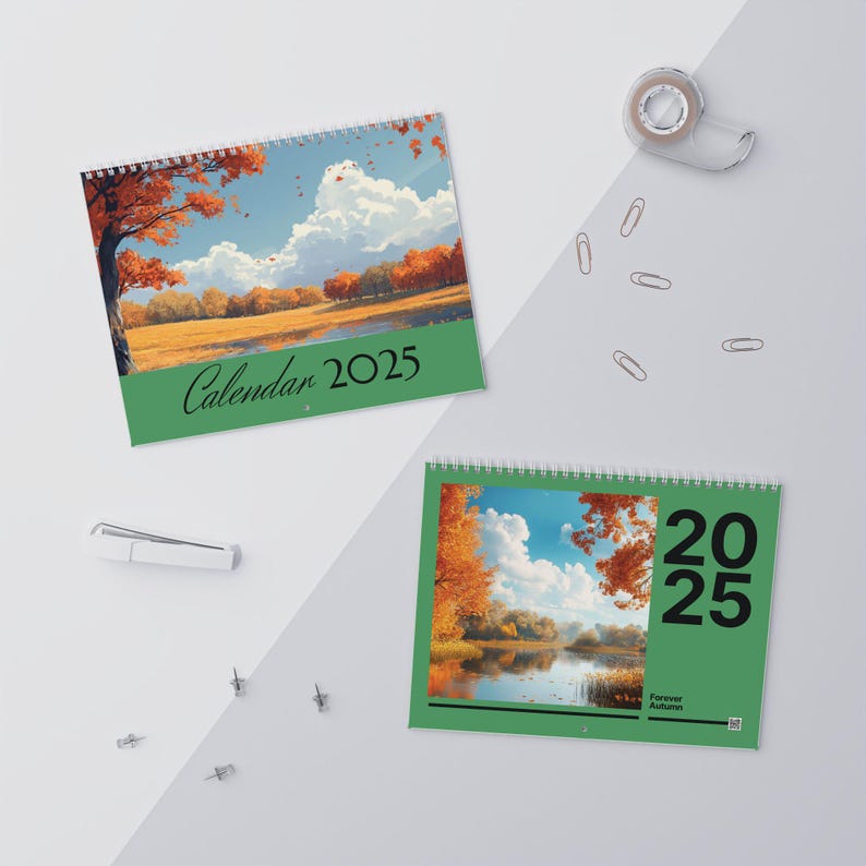 2025 Autumn Wall Calendar, Capturing the Beauty of Fall All Year Long ...