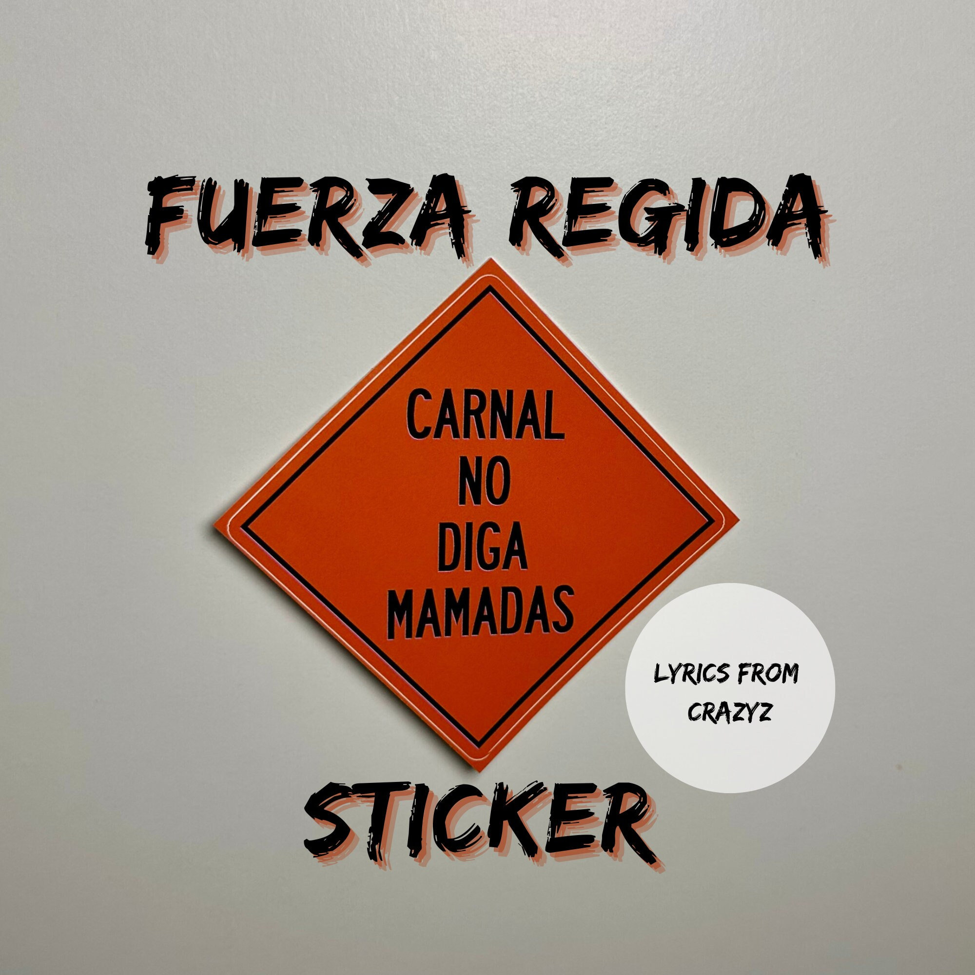 Fuerza Regida Stickers - Etsy