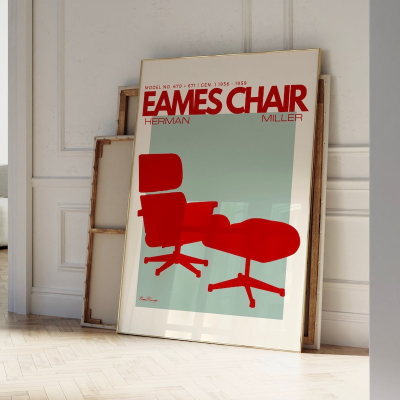 Eames Poster - Etsy
