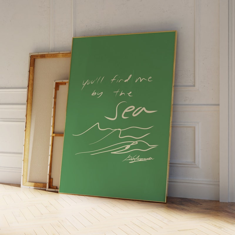 You Me and the Sea - Etsy