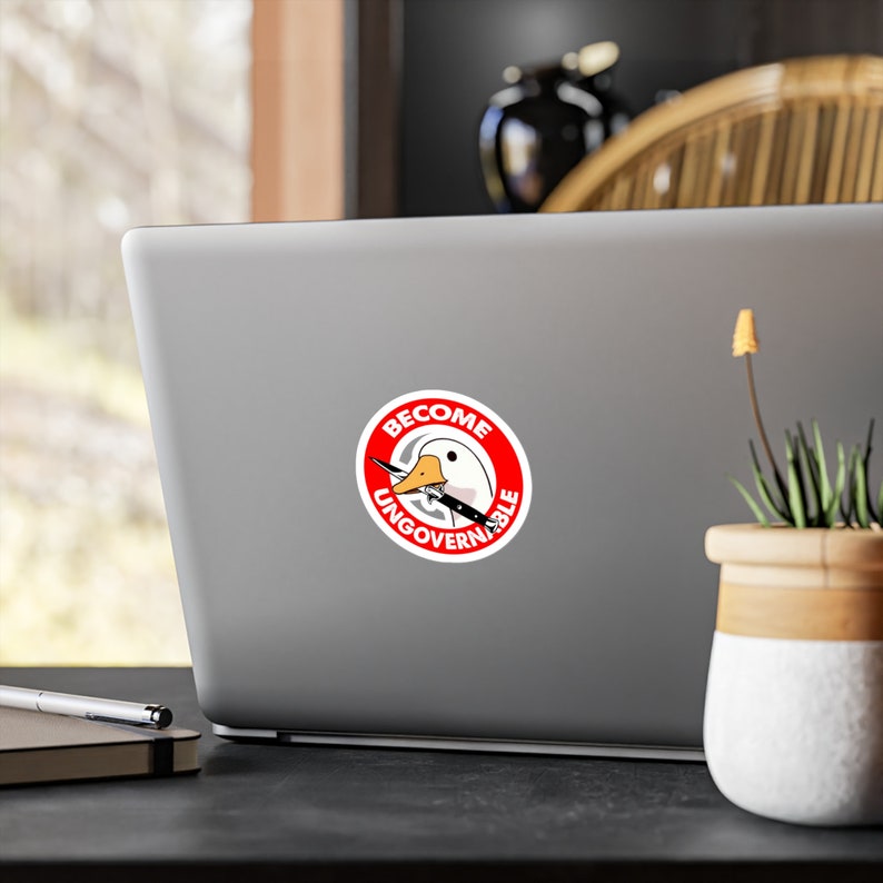 Become Ungovernable Goose | Decal Sticker - Etsy