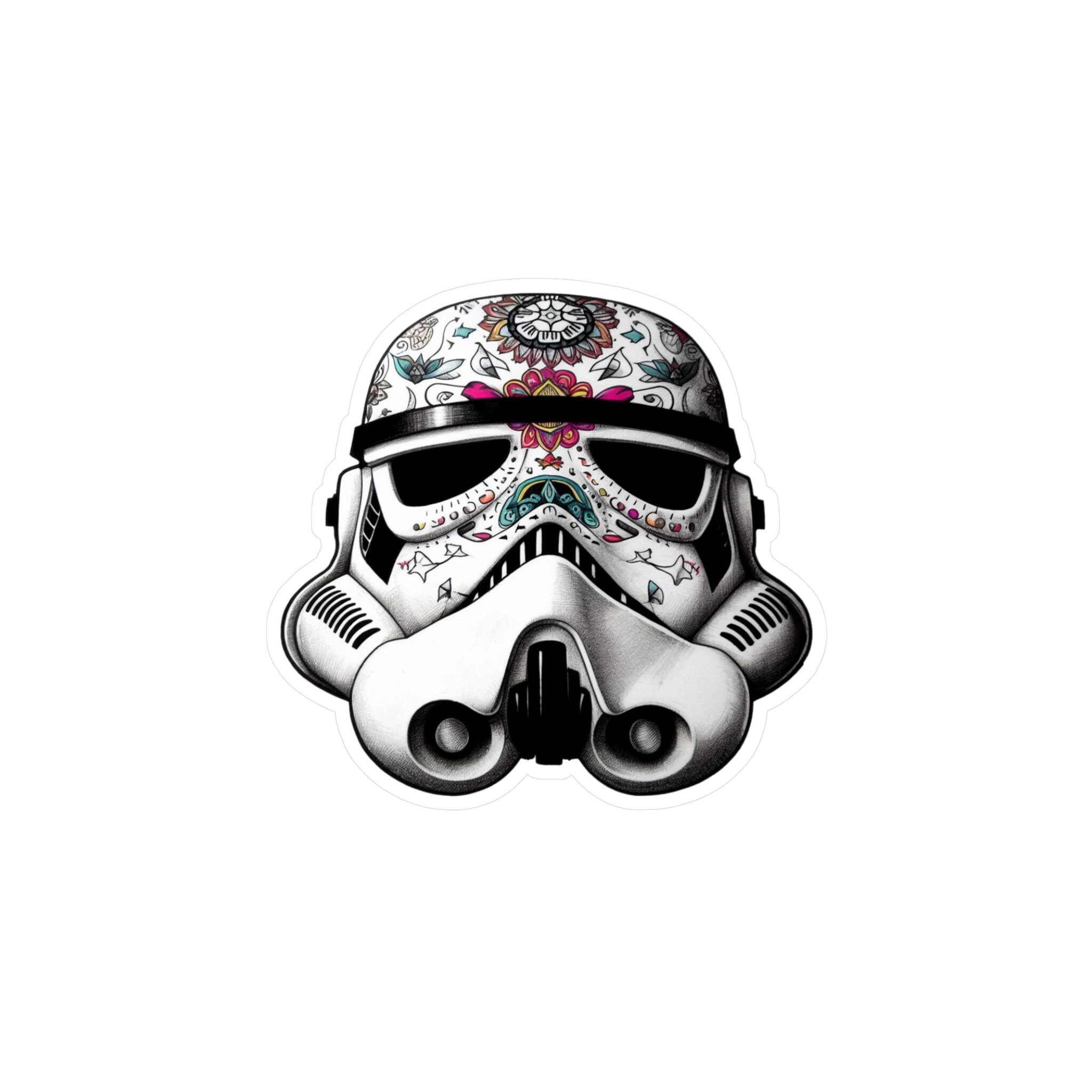 Stormtroopers Sugar Helmet Sticker Decal - Etsy