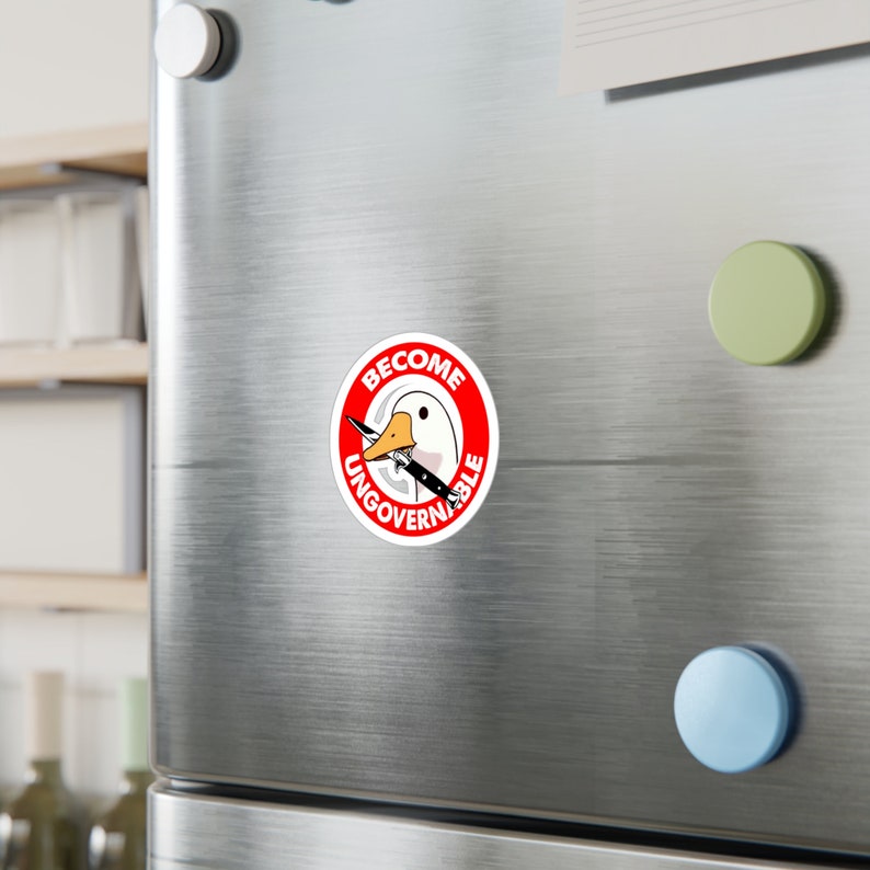 Become Ungovernable Goose | Decal Sticker - Etsy