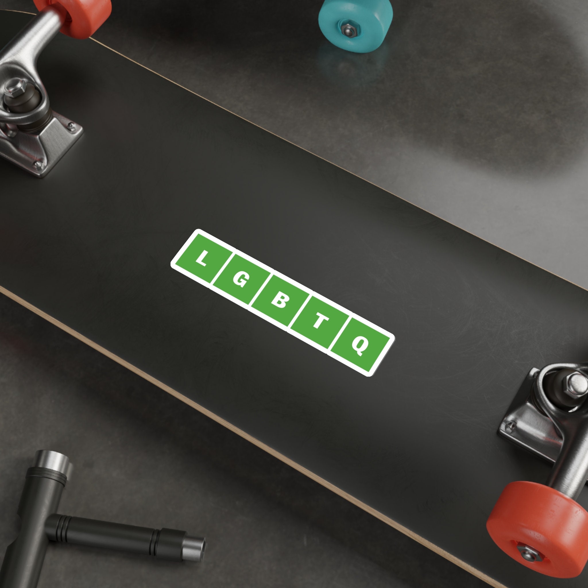 LGBTQ First Guess Sticker Decal - Etsy