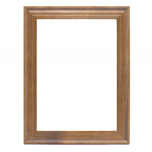 Brown Wood Picture Frame, Modern Frame, Handmade Custom Frame, Wall ...