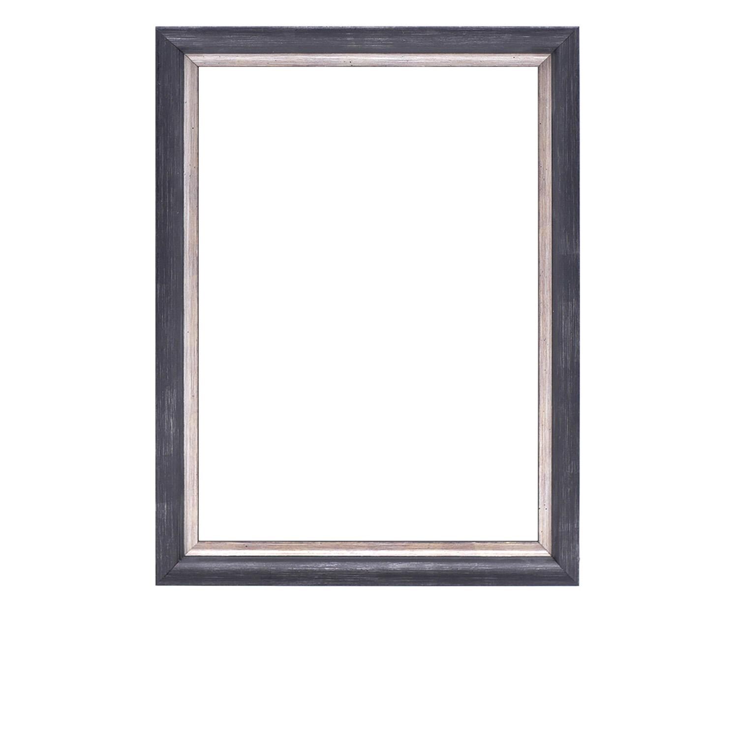 Red Blue Black Gold Wood Picture Frame, Handmade Custom Frame, Modern ...