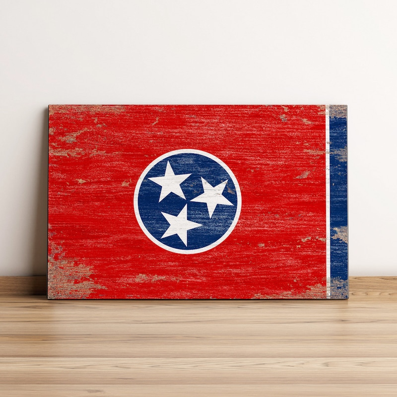 Tennessee State Flag - Etsy