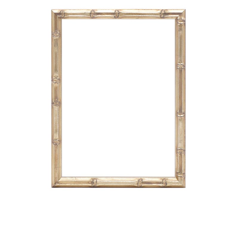 Bamboo Picture Frame, Tropical Thin Bamboo Frame, Handmade Custom Frame ...