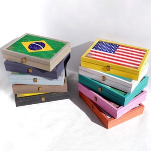 Philippines Flag Keepsake Box, Wood Printing Flag, Wood Art, Wall ...