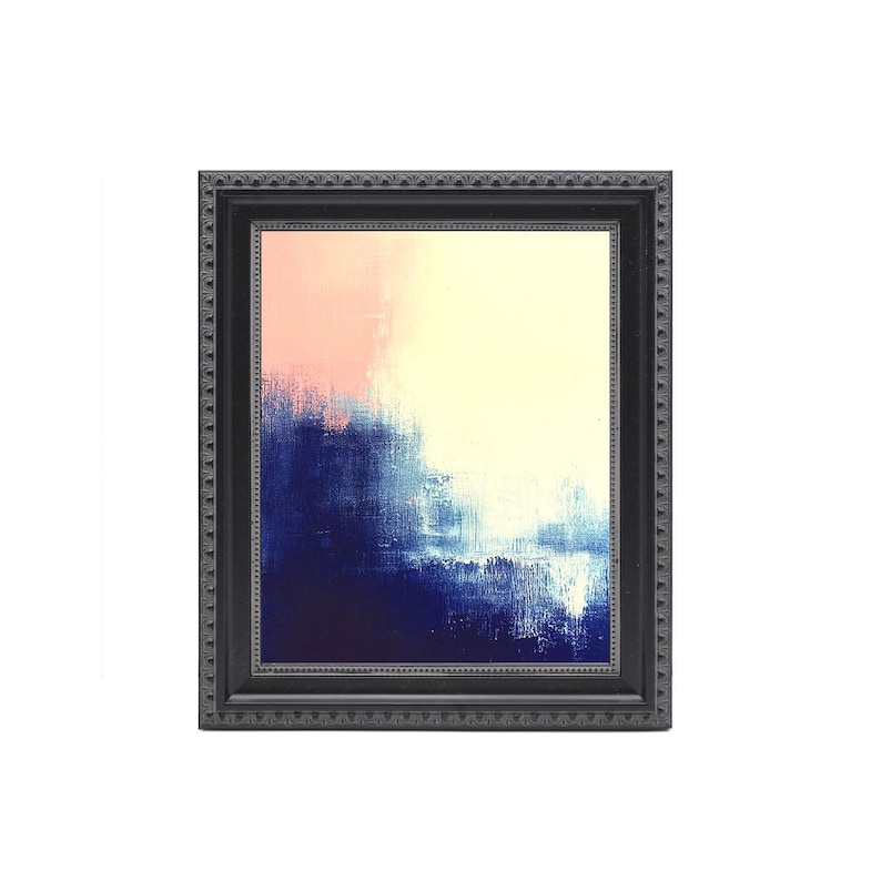 Black Ornate Wood Picture Frame, Classic Frame, Handmade Custom Frame ...