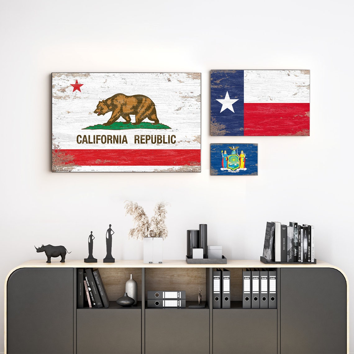 Texas State Flag Wall Art, Texas Flag, State Flag, Wood Printing Flag ...