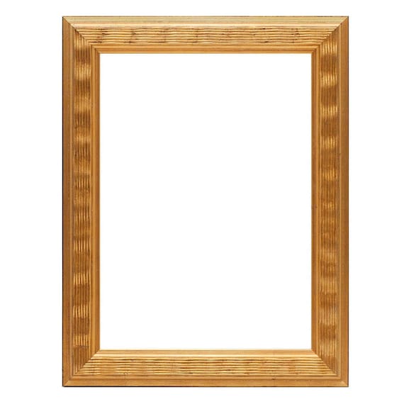 Gold Wood Frames 24" X 30" Hand Carved Solid Wood Picture Frame Gilded