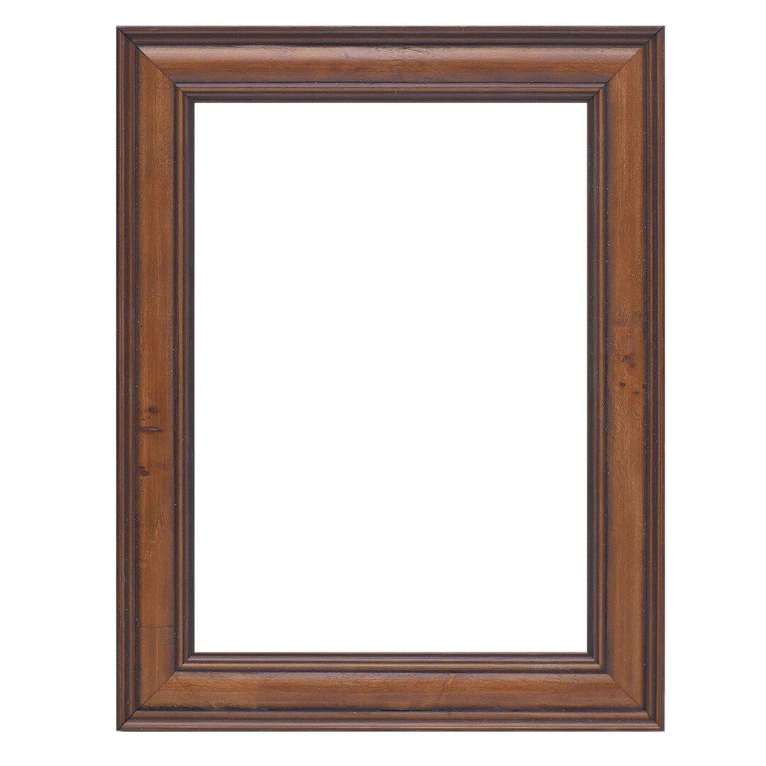 Light Brown Veneer Wood Picture Frame, Modern Frame, Handmade Custom ...