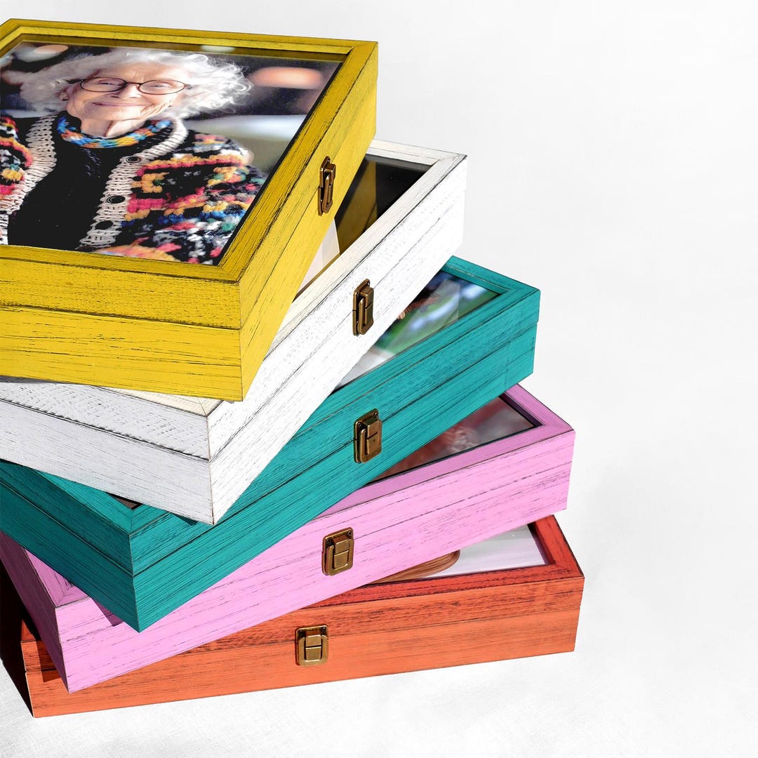 Wood Keepsake Box, Family Memory Box, Wooden Box, Photo Box, Baby ...