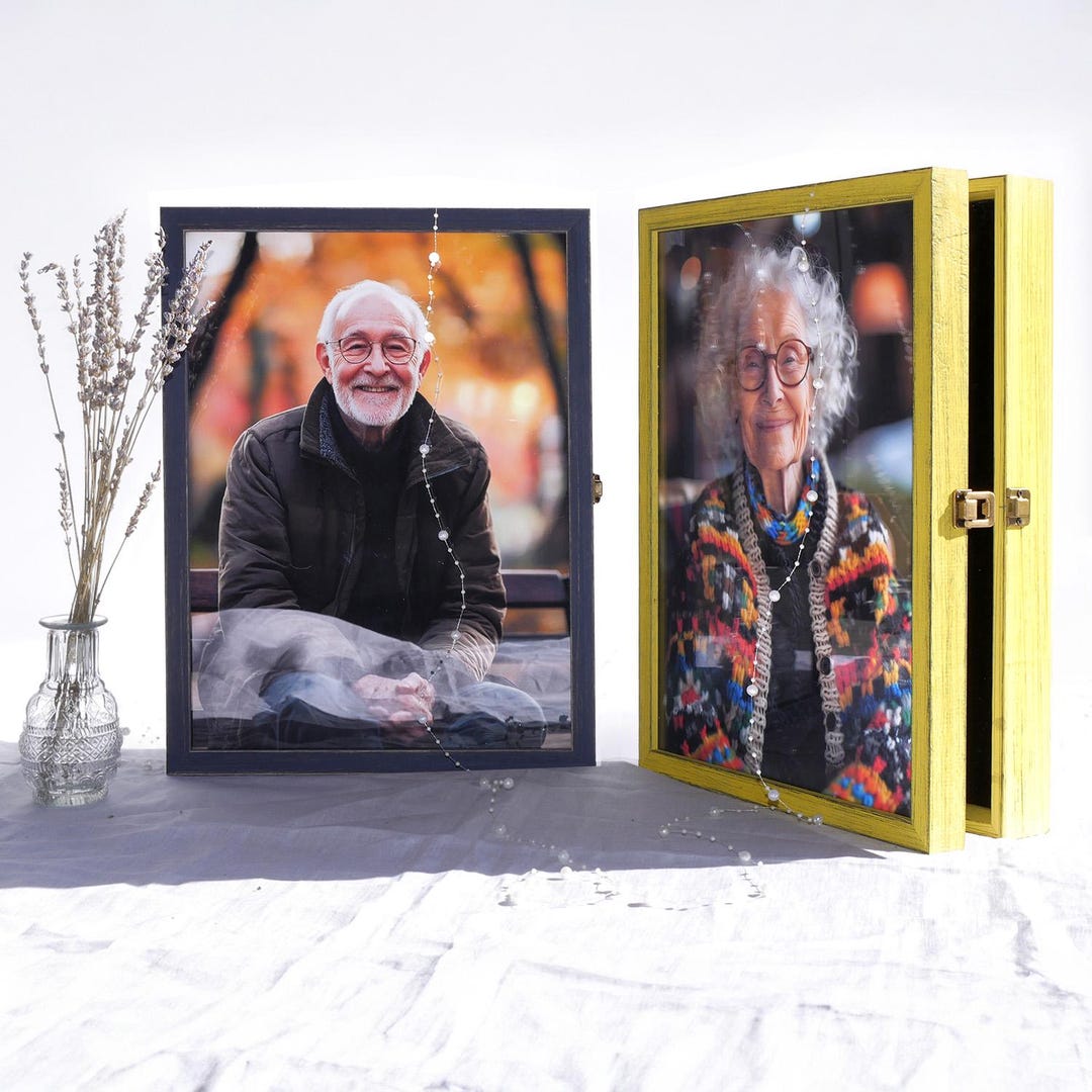 Wood Keepsake Box, Family Memory Box, Wooden Box, Grandparents Gift ...