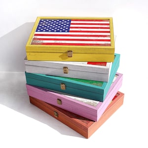 Philippines Flag Keepsake Box, Wood Printing Flag, Wood Art, Wall ...