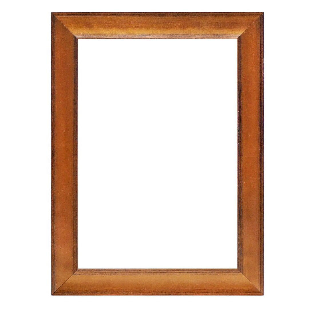 Brown Bronze Metallic Wood Picture Frame, Modern Frame, Handmade Custom ...