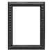 Black Distressed Beaded Ornate Wood Picture Frame, Handmade Custom ...