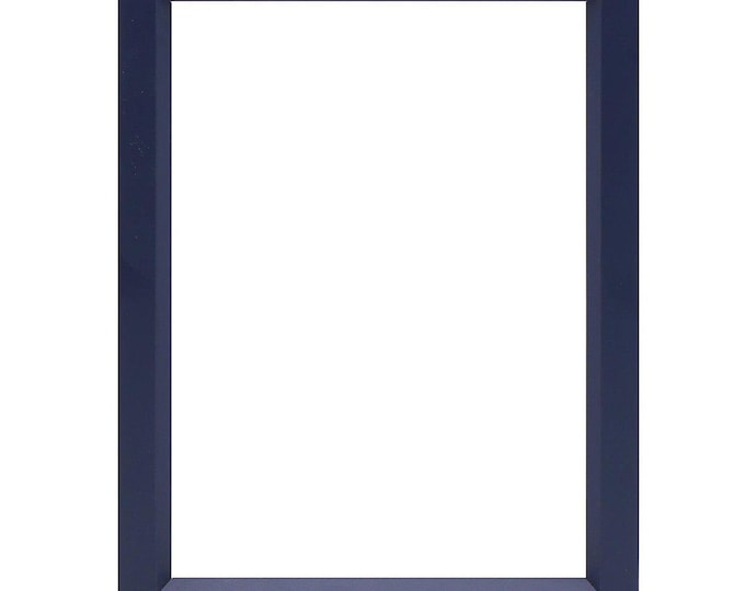 Navy Blue Frame Wedding Table Number Rustic Shabby Chic Distressed ...