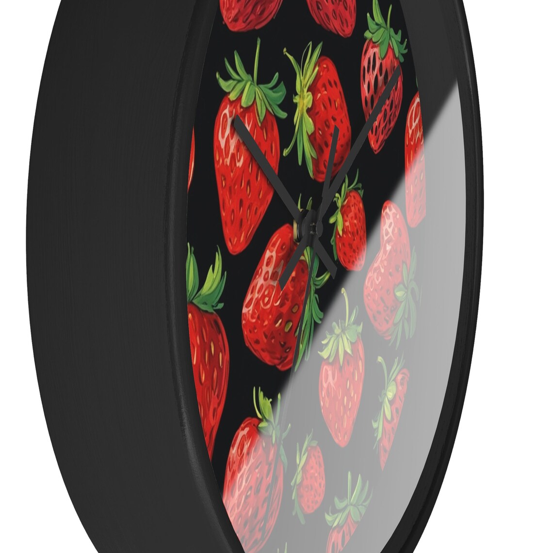 Strawberry Wall Clock - Etsy