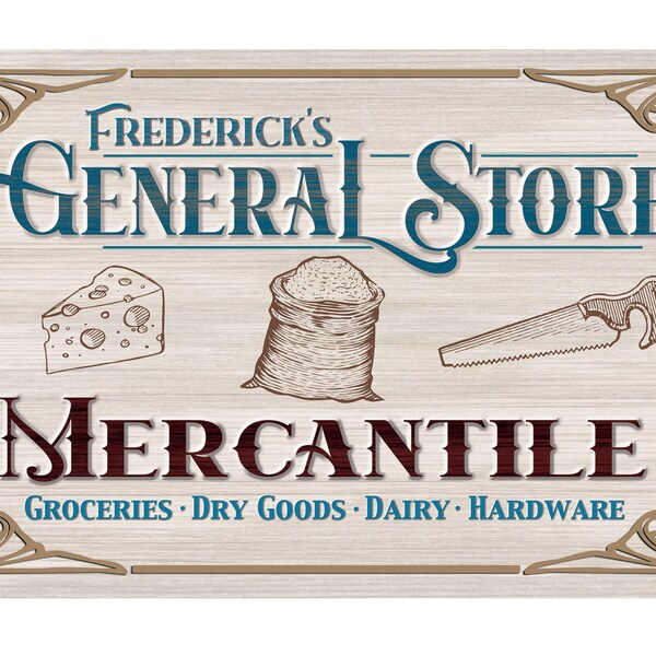 General Store Sign - Etsy
