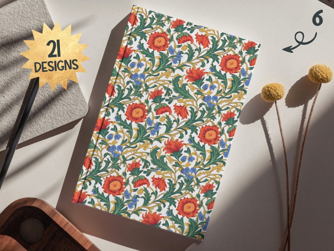 William Morris Print Journal, William Morris Inspired Notebook ...