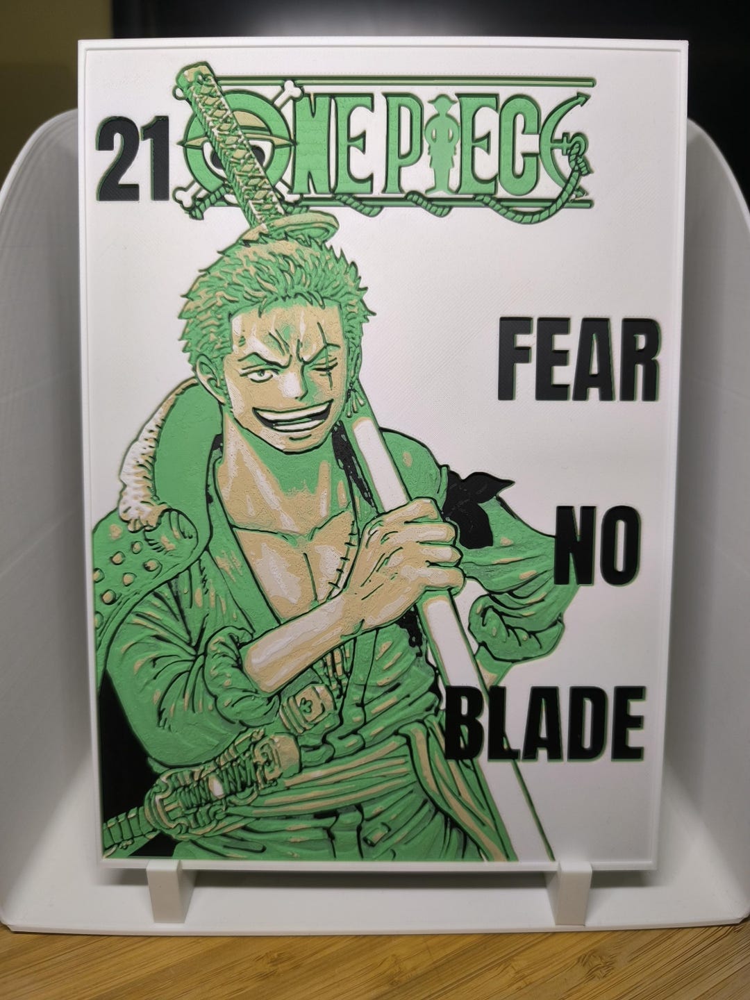3D Decor Zoro Wall Panel – One Piece Anime Art - Etsy