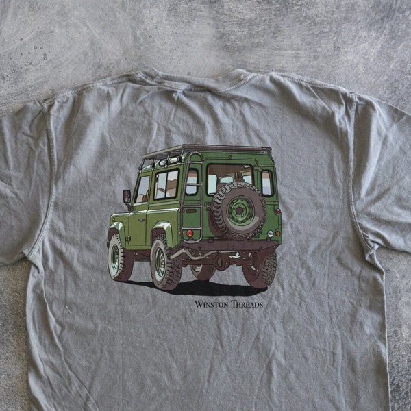 Land Rover Defender Graphic Shirt - Etsy
