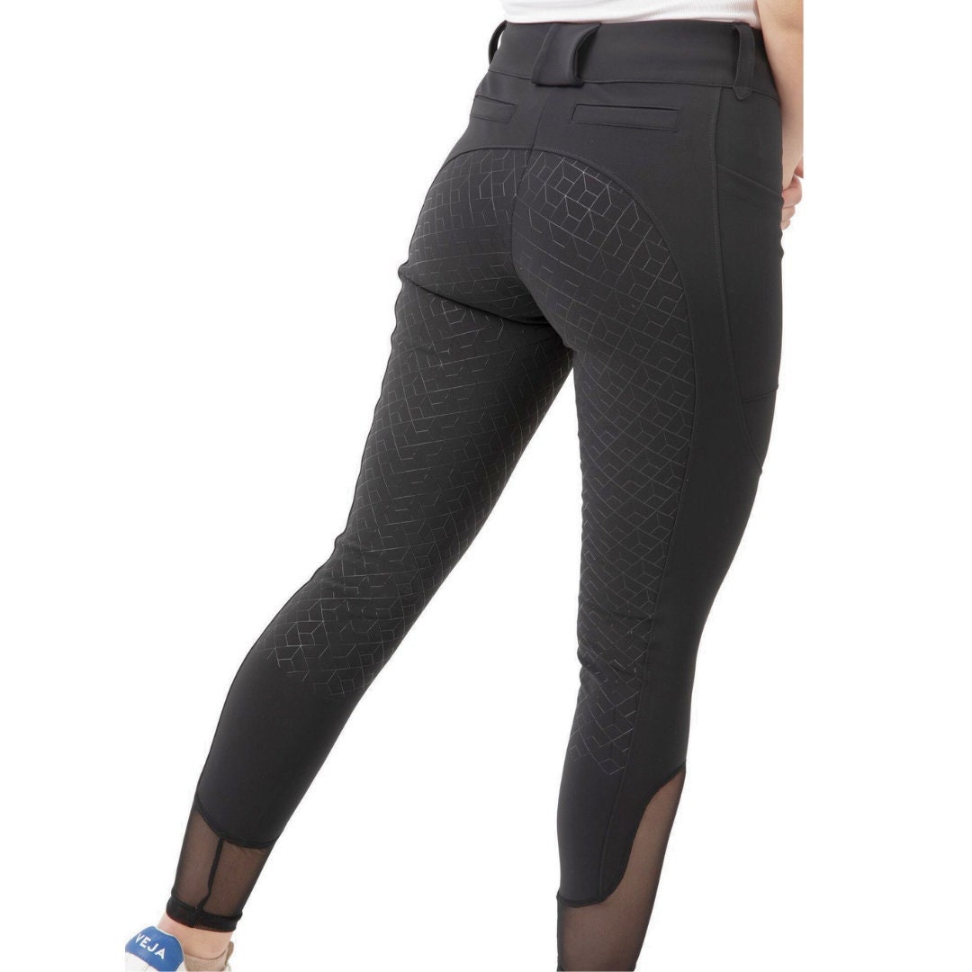 Premium Equestrian Breeches With 2 Side Pockets & Mesh Fabric @ Ankle ...